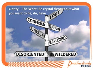 Personal Productivity Breakthrough - The What And The How | PPTX