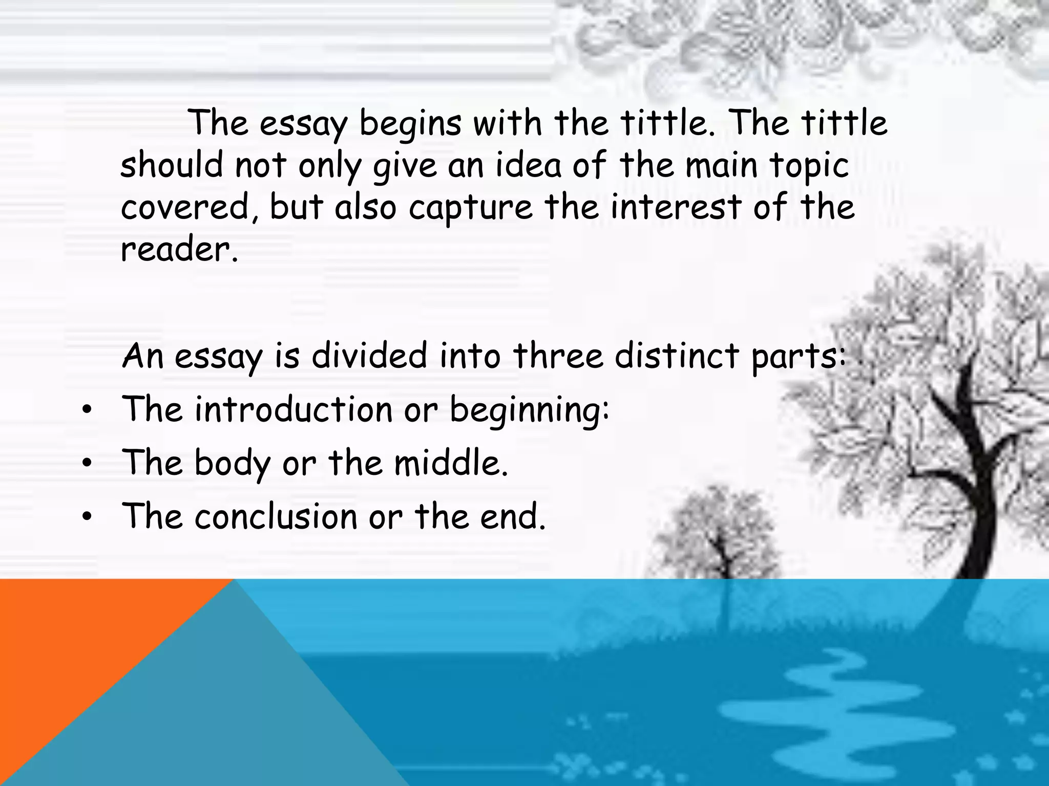 HOW TO WRITE A BASIC PARAGRAPH | PPTX