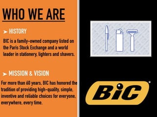 BiC presentation | PPTX