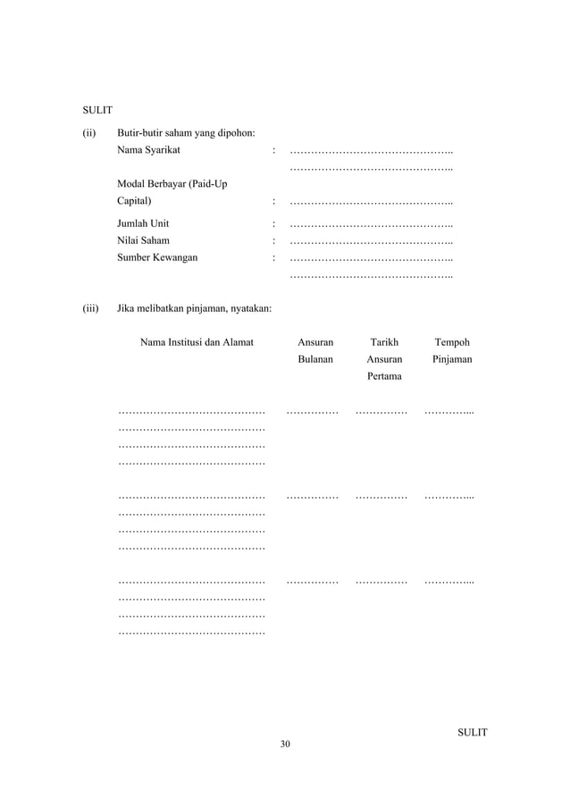 Pp bil 3 2002 pemilikan dan pengistiharan harta | PDF