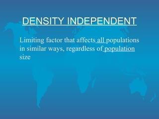P p biodiversity limiting factors in pop #6 | PPT