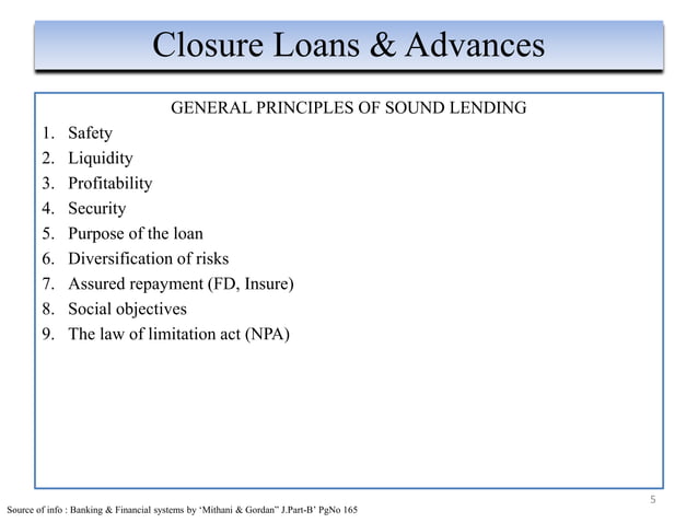 Principles and Practices of Banking module 3 | PPTX