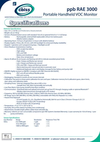 Ppb rae 3000 | PDF