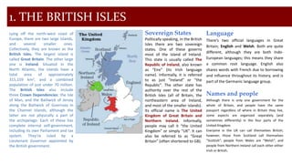 Britain & British Culture | PPT