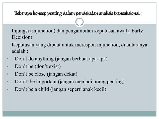 analisis transaksional | PPTX