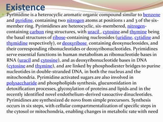 Pyrimidine and its derivatives | PPTX