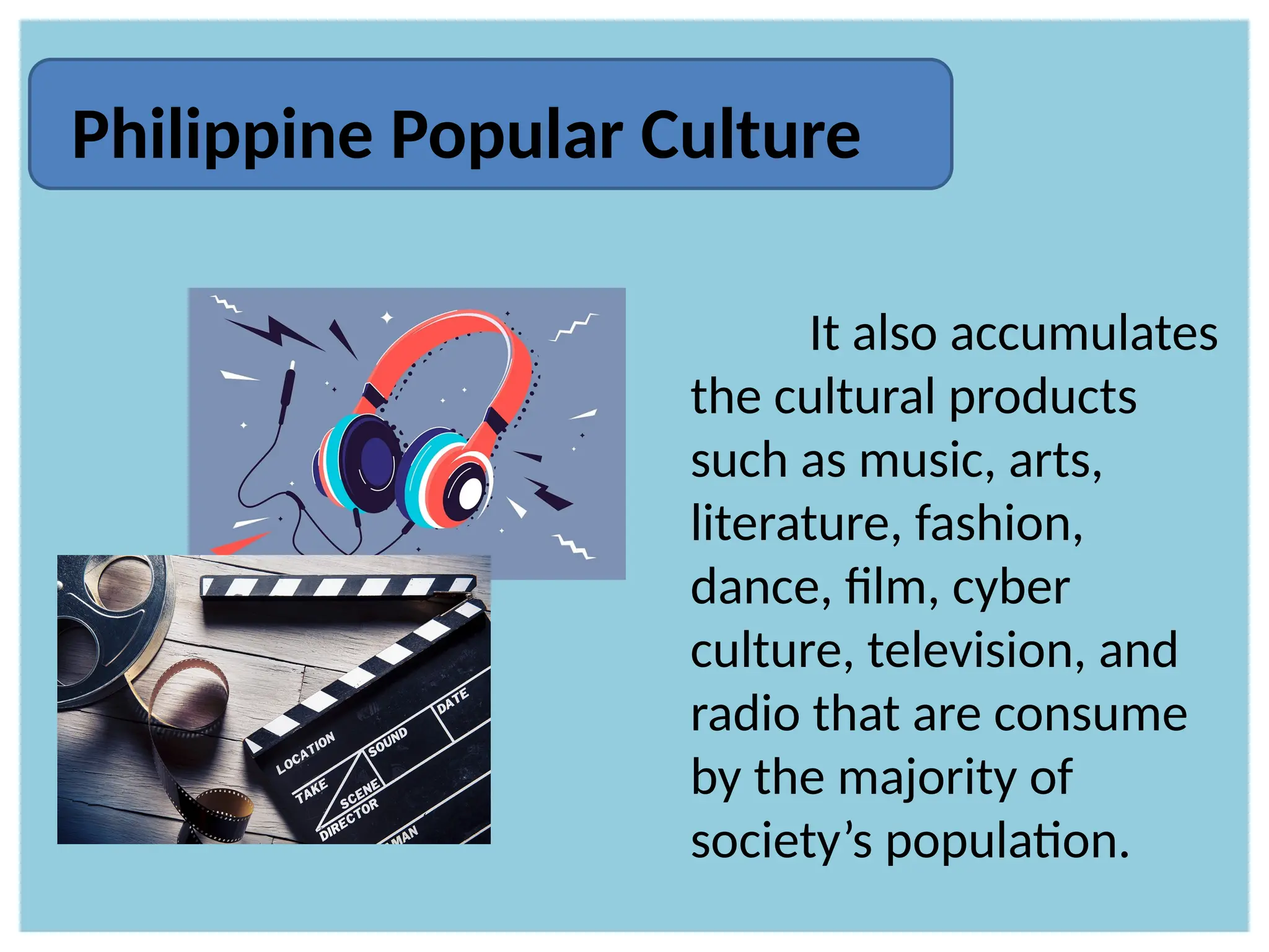 Philippine Popular Culture Lesson - 1 PPT | PPTX
