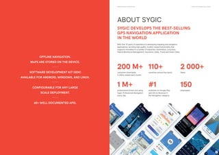 Sygic Professional Navigation with SDK | PDF