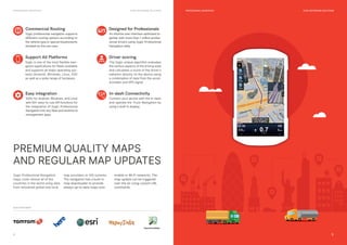 Sygic Professional Navigation with SDK | PDF