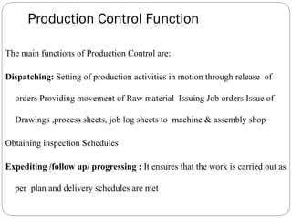 planning of the manufacturing process unit | PPT