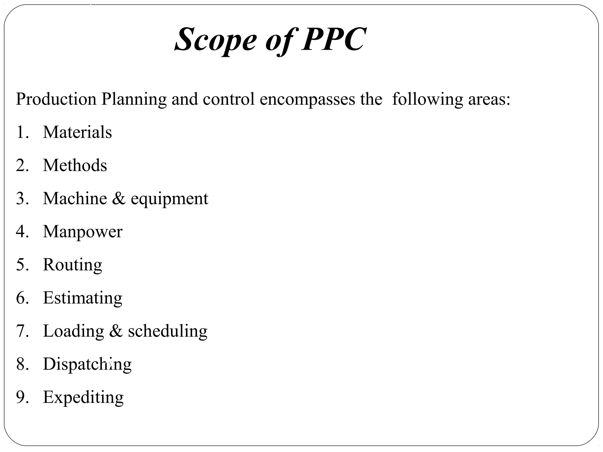 PPC | PPT