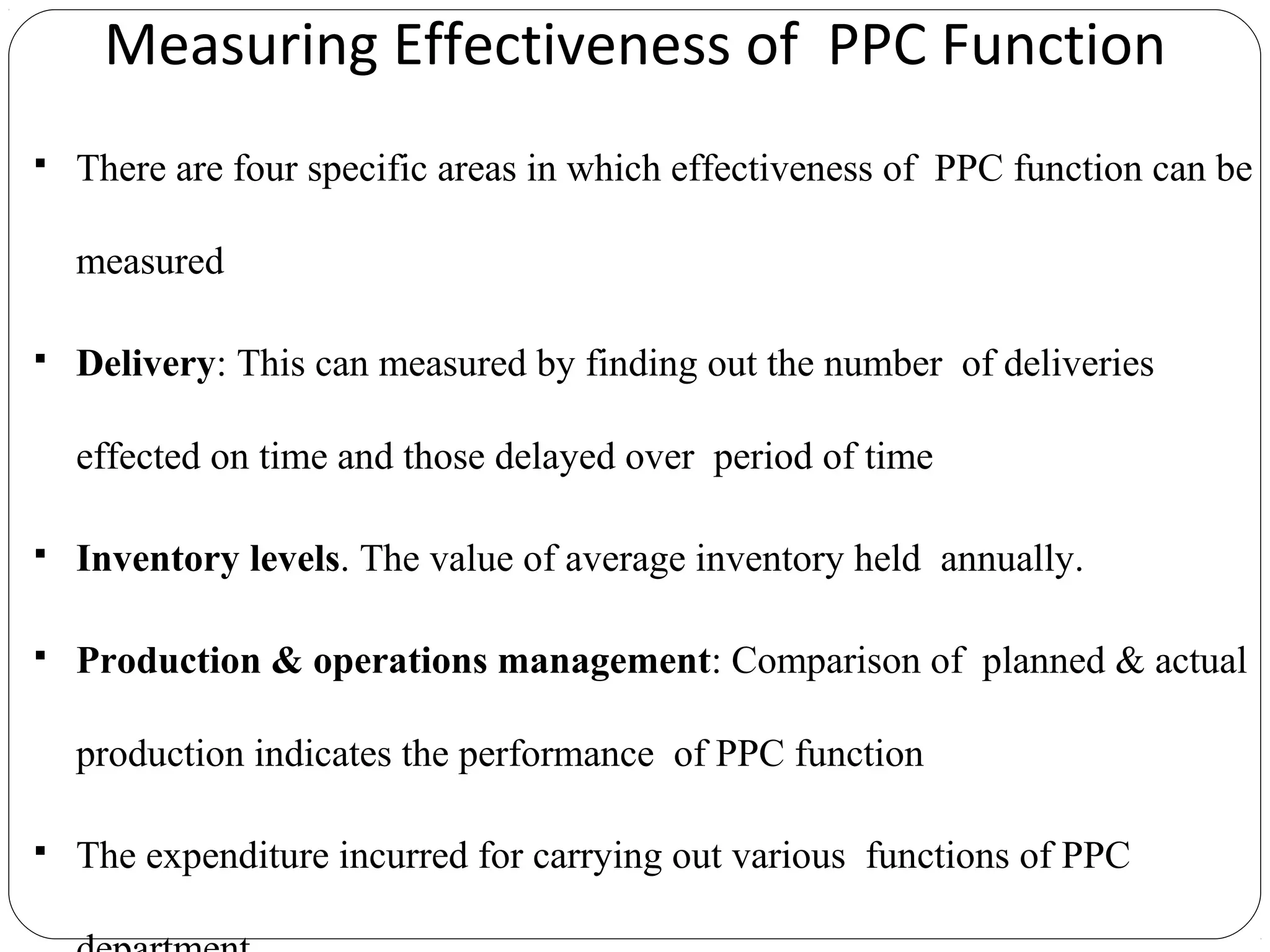 PPC | PPT