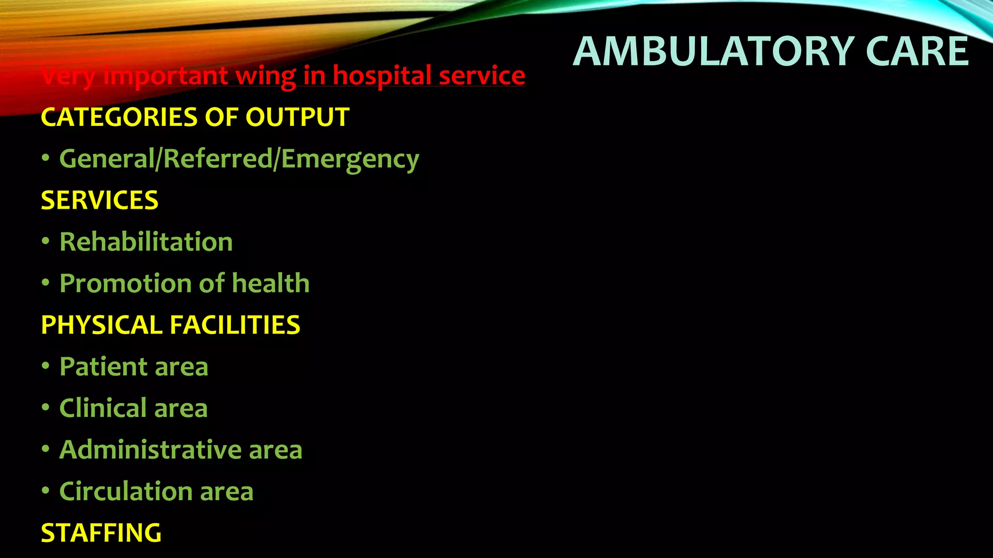 Progressive patient care | PPTX