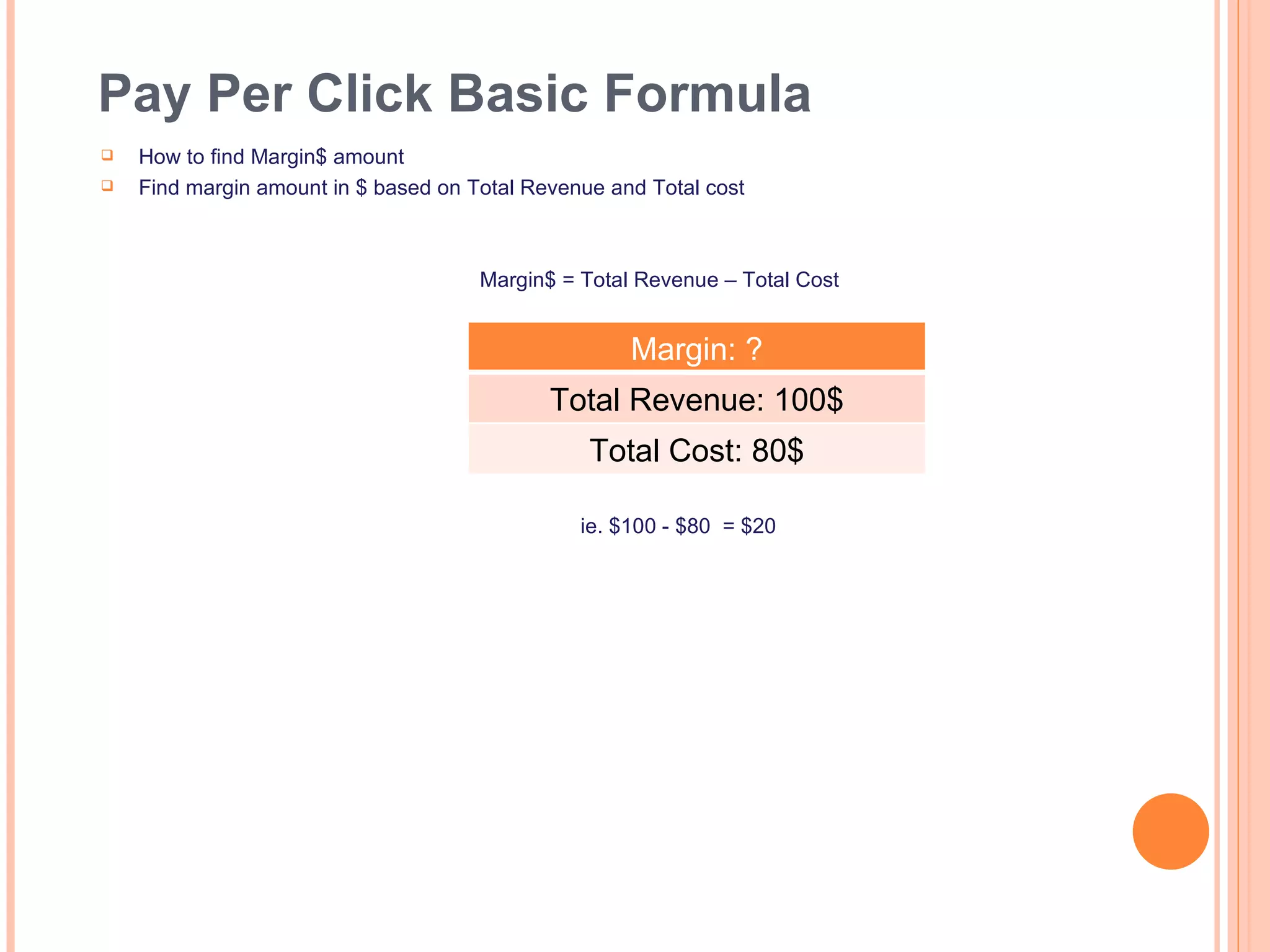 PPC Basic Formula | PPT