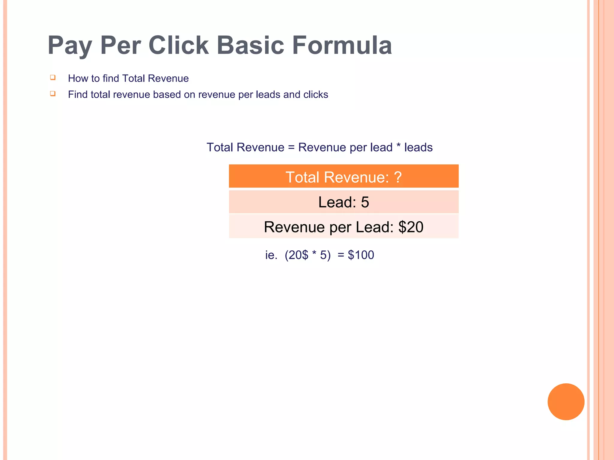 PPC Basic Formula | PPT