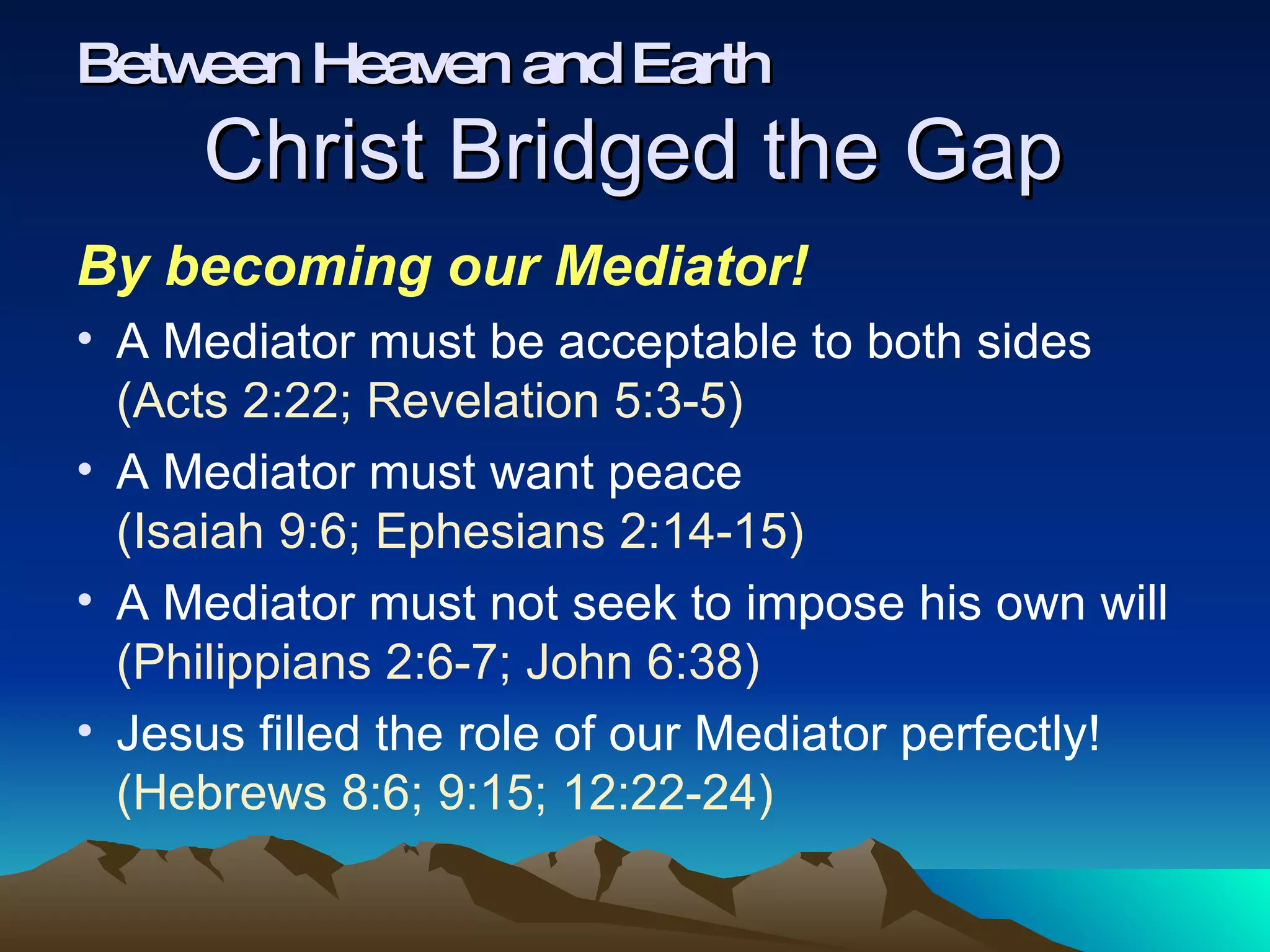 Between Heaven And Earth | PPT