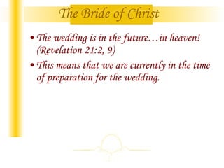 The Bride of Christ | PPT