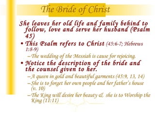 The Bride of Christ | PPT