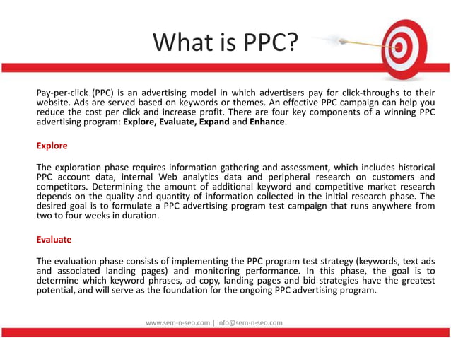 PPC Campaign Planning | PPTX