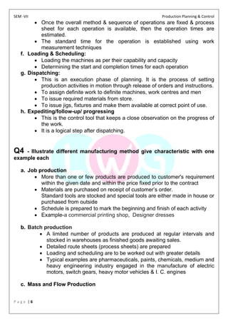 Production Planning & Control Book | PDF