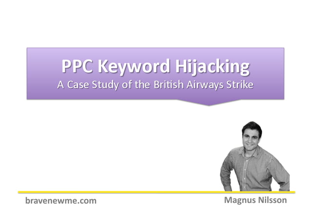 PPC Keyword Hijacking Tactics | PPT