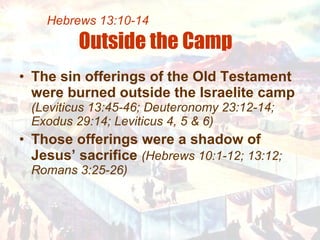 Outside the camp | PPT