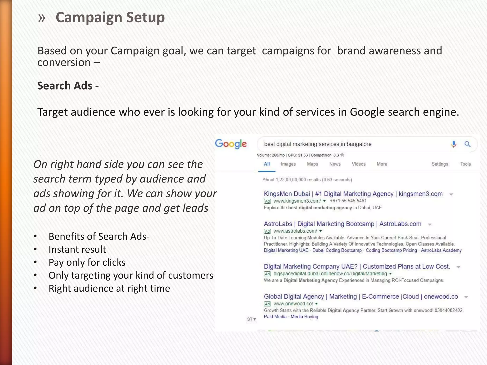 PPC Google AdWords Proposal Sample for Client Pitching | PPTX