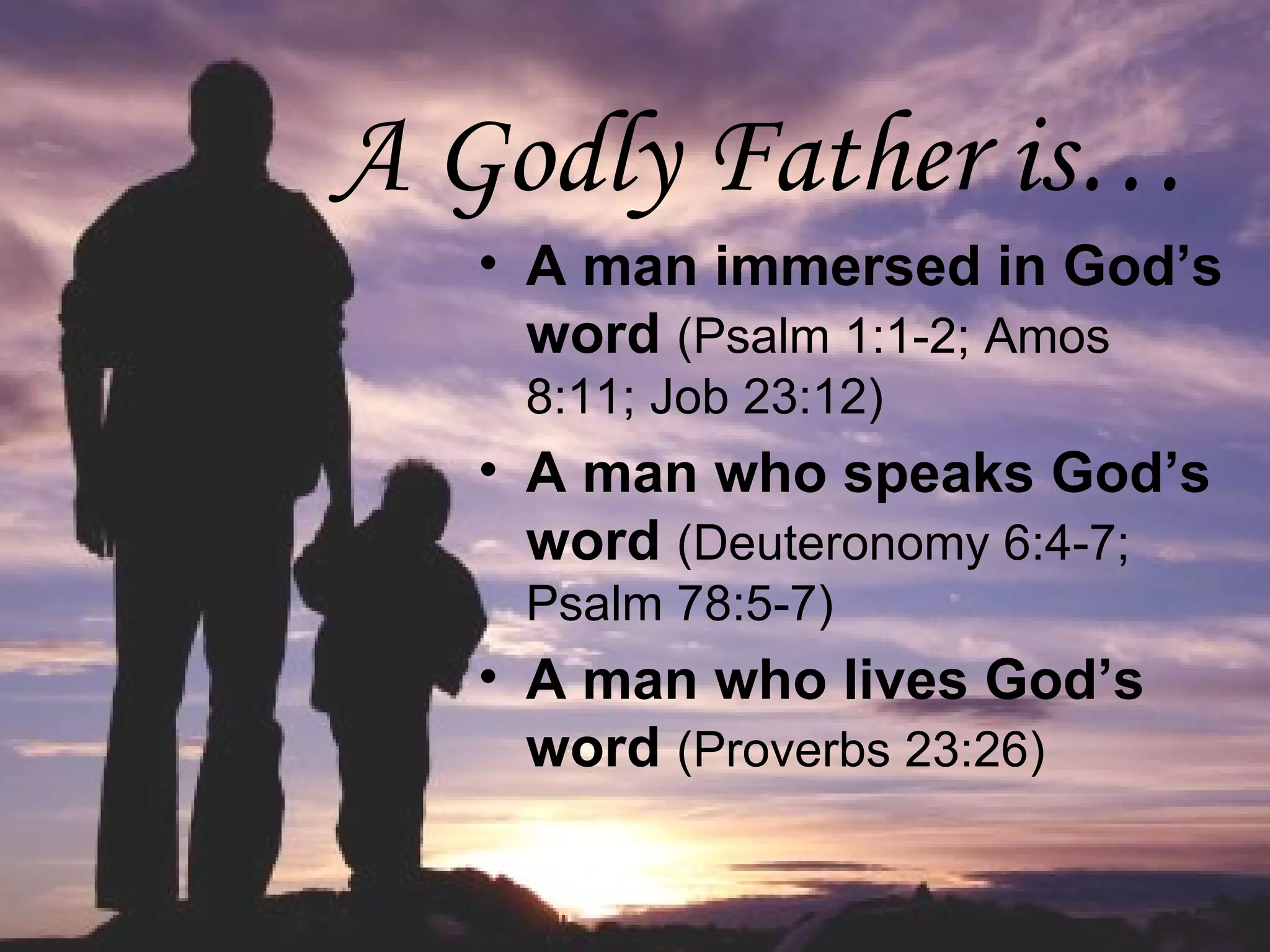 Reclaiming Fatherhood | PPT