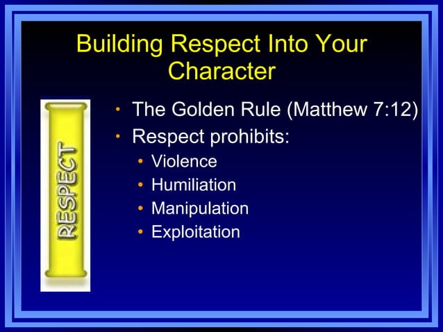 Six pillars of character | PPT | Christianity | Religion & Spirituality
