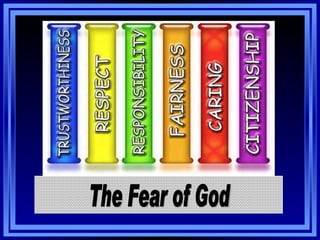 Six pillars of character | PPT