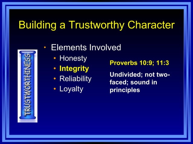Six pillars of character | PPT | Christianity | Religion & Spirituality