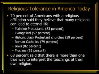 Tolerance Misguided | PPT