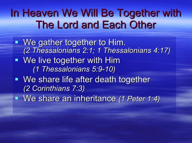 When we all get to heaven | PPT | Christianity | Religion & Spirituality