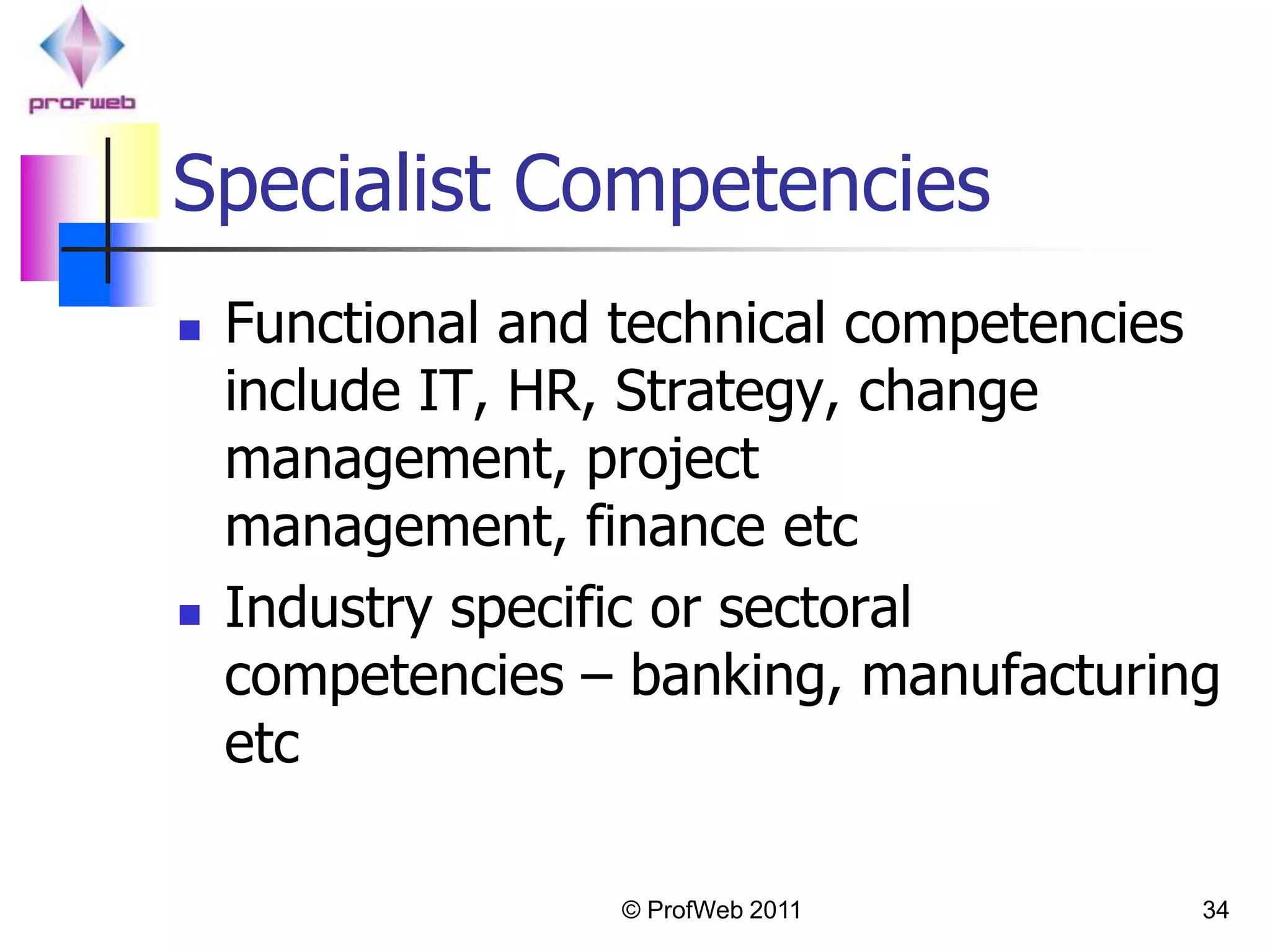 The International Competency Framework | PPTX