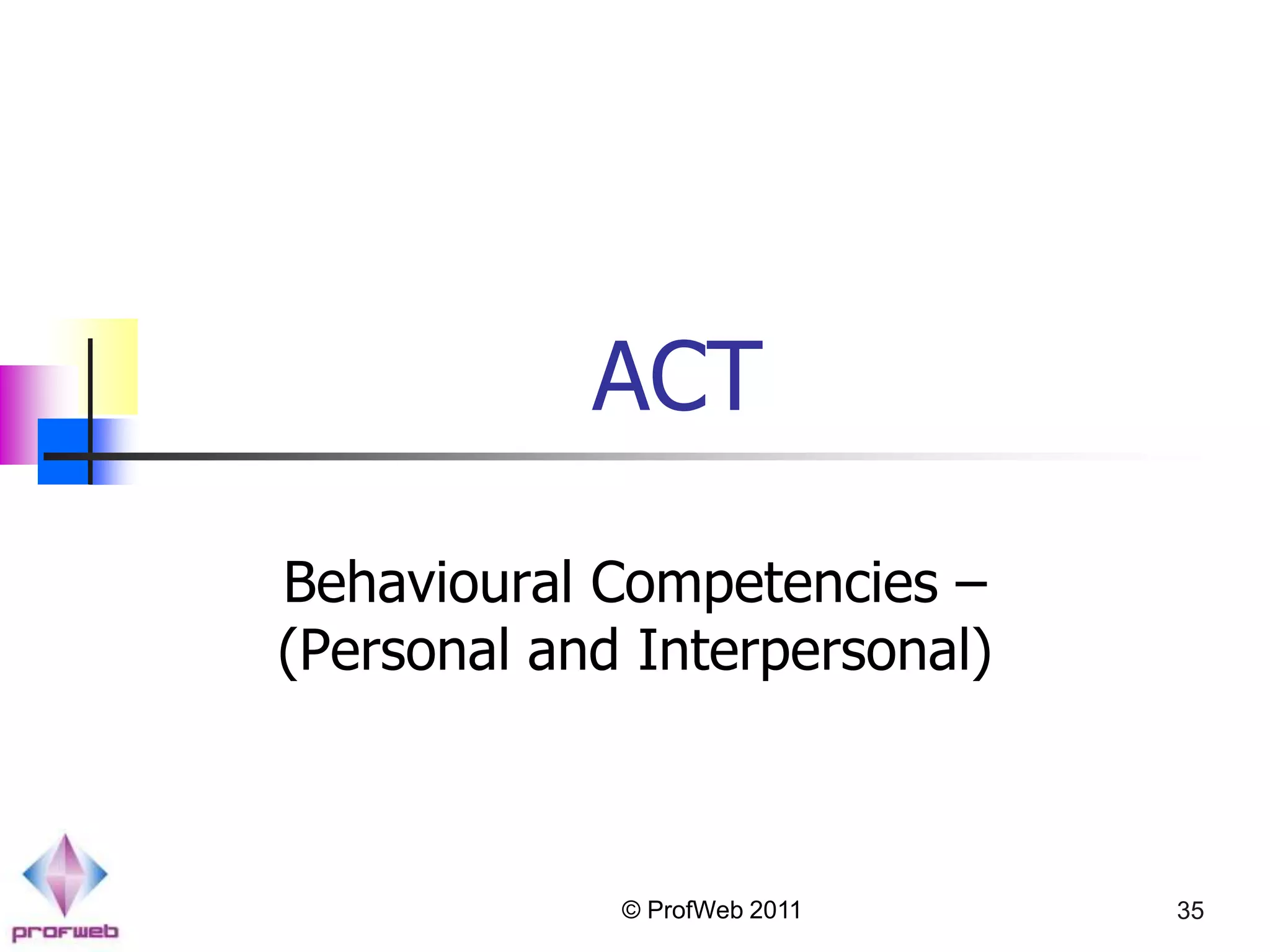 The International Competency Framework | PPTX