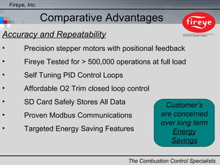 Fireye PPC4000 Combustion Efficiency System | PPT