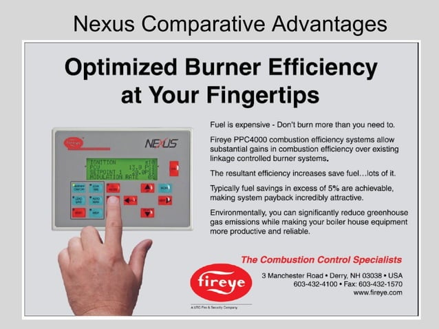 Fireye PPC4000 Combustion Efficiency System | PPT
