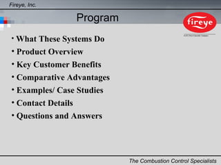 Fireye PPC4000 Combustion Efficiency System | PPT