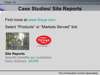 Fireye PPC4000 Combustion Efficiency System | PPT