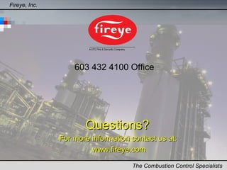 Fireye PPC4000 Combustion Efficiency System | PPT