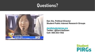 Plastic Pollution Coalition - DC Coalition Speaker Lunch, Dan Xie ...