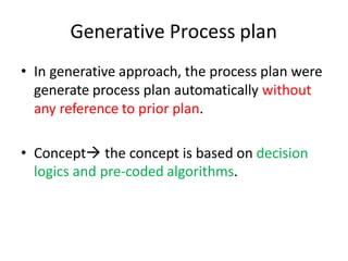 Process Planning and Cost Estimation | PPTX