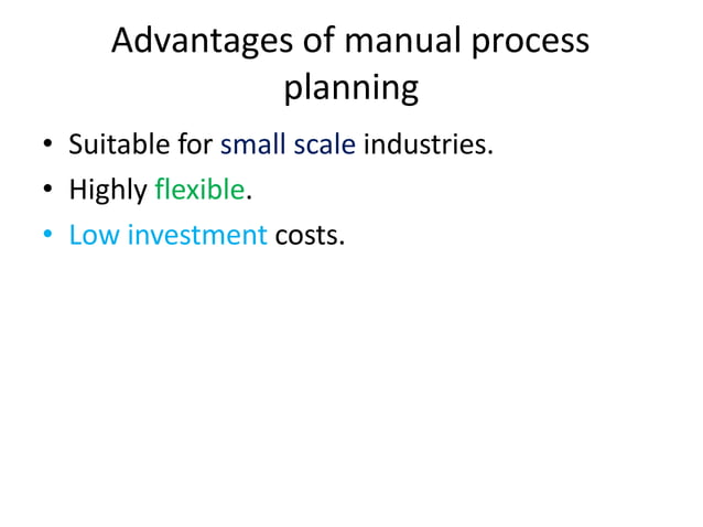Process Planning and Cost Estimation | PPTX