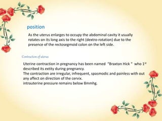 Physiological and psychological changes during pregnancyhanges ...
