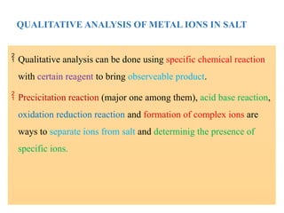 practical analytical chemistry (ChEd 2352) power point presentation | PPTX
