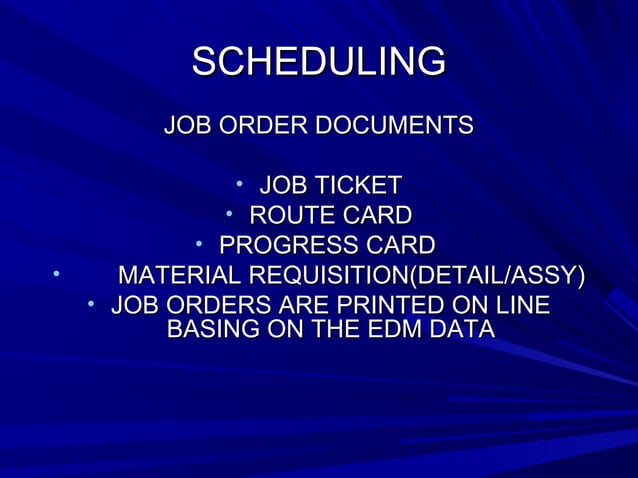 production planning and inventory control | PPT