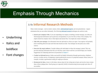 COMM 100 Chpt 3 Emphasis, Voice, and Style | PPTX