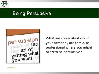 COMM 100 Chpt 6 Persuasion at Work | PPTX