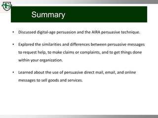 COMM 100 Chpt 6 Persuasive Writing Situations | PPT