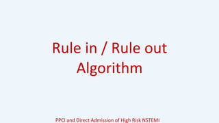 Clinical Assessment & Risk Stratification | PPTX